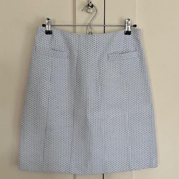 Brooks Brothers | Skirts | Brooks Brothers Light Blue Pencil Skirt ...